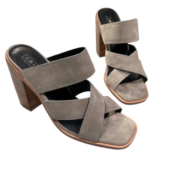 Sol Sana | Shoes | 26 Sol Sana Blair Ii Stacked Mule | Poshmark